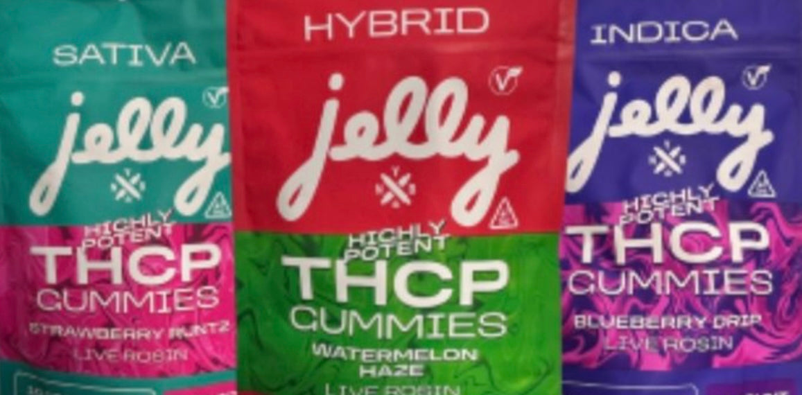 NYB JELLY Live Rosin THC-P 500mg GUMMIES 5 pk - High Potency – The ...